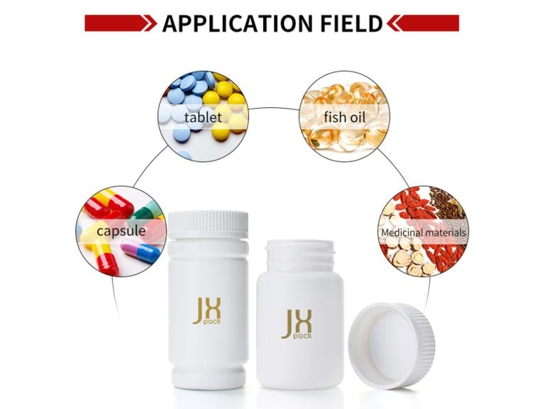 PE Child Proof Capsule Pill Container Bottle - Jarsking