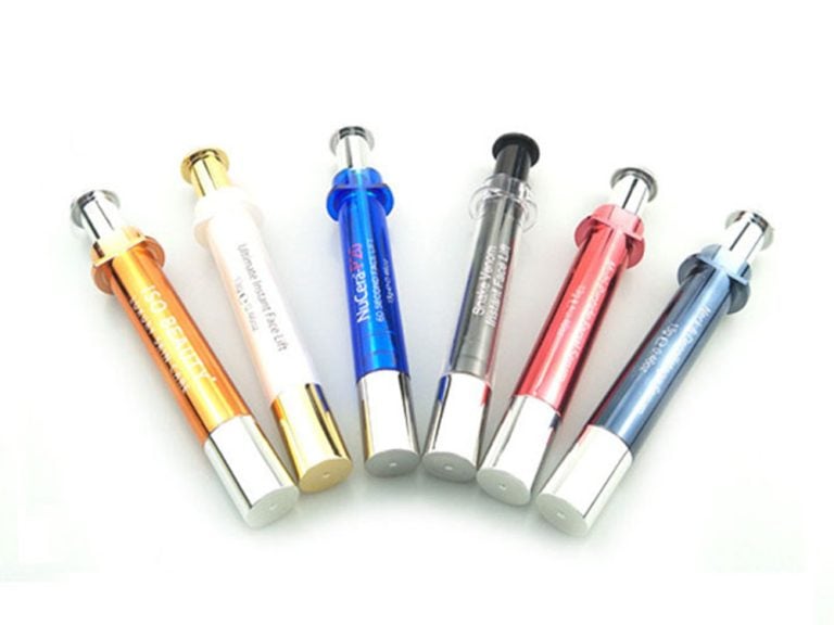 Cosmetic Syringe Tube Eye Cream Serum Pump Airless Bottle Syringe ...