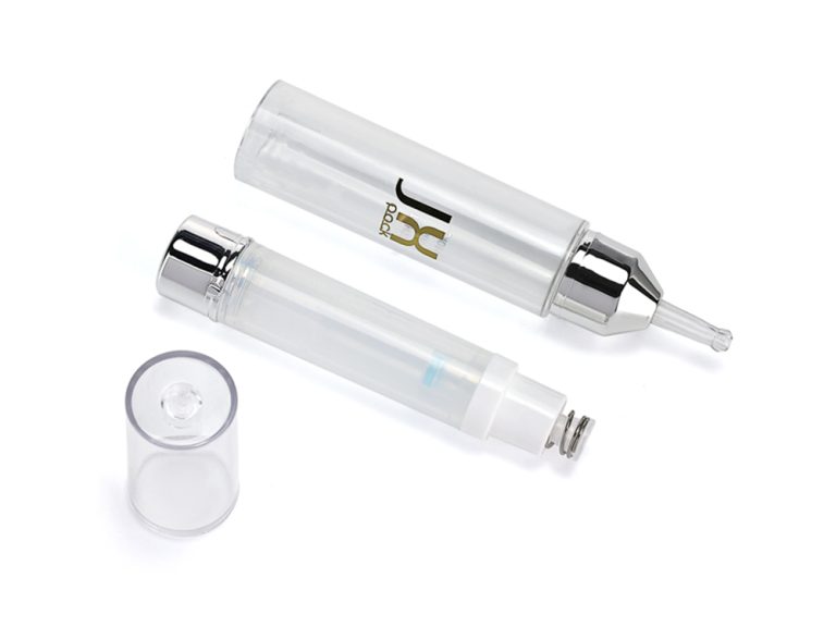 OEM 5ml Clear Eye Cream Cosmetic Airless Syringe - Jarsking