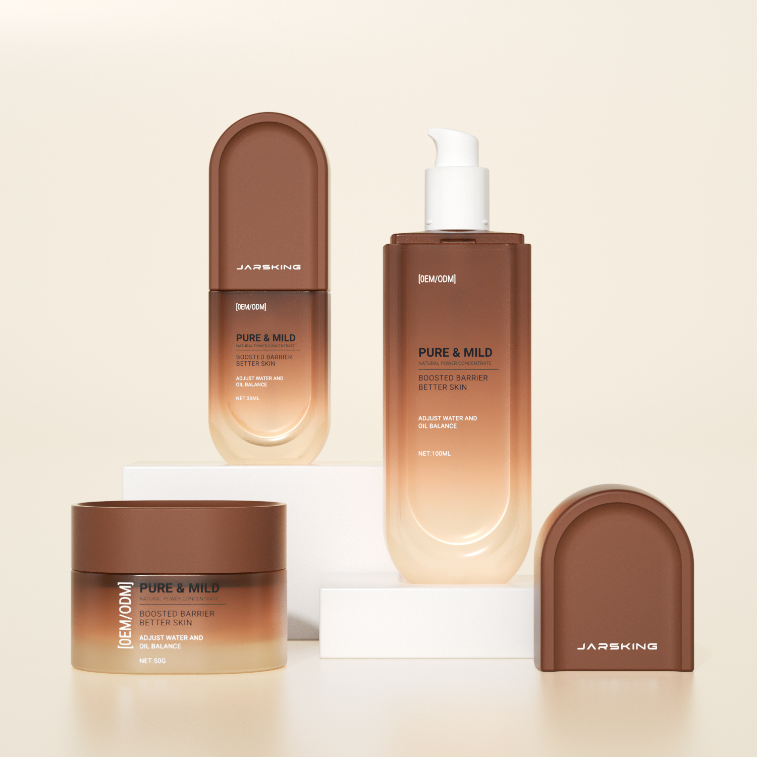 Jars for Skin Hydration Shield Series - Jarsking